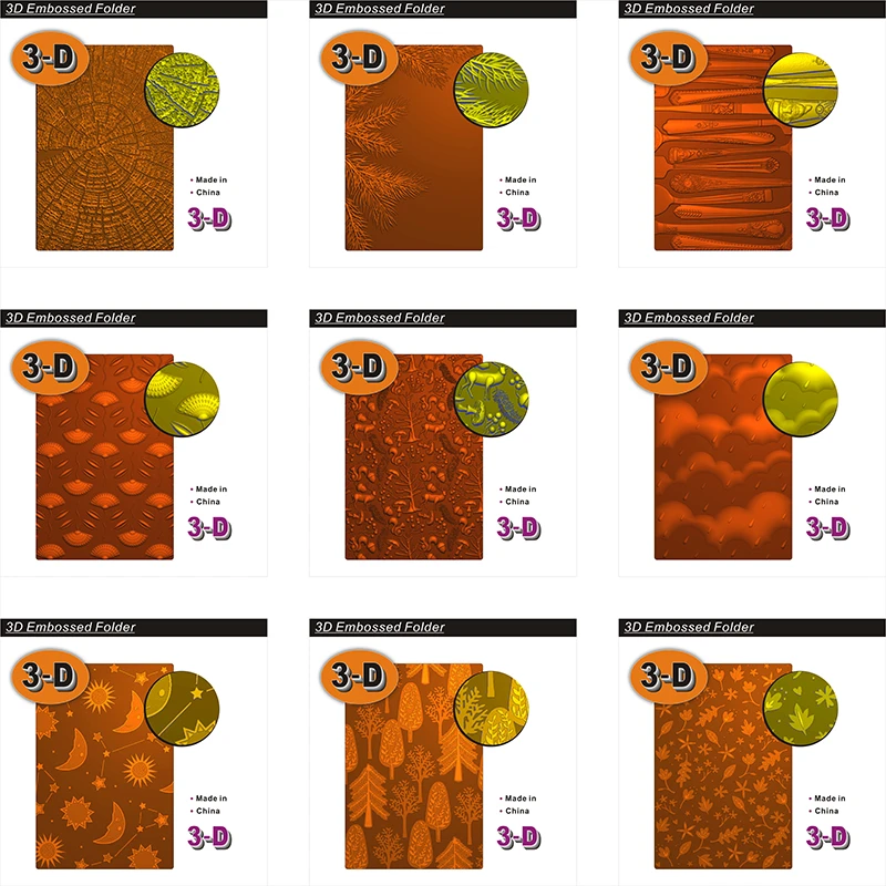 3-d Texture Impressions Embossing Folder | Folders Embossing Bricks ...