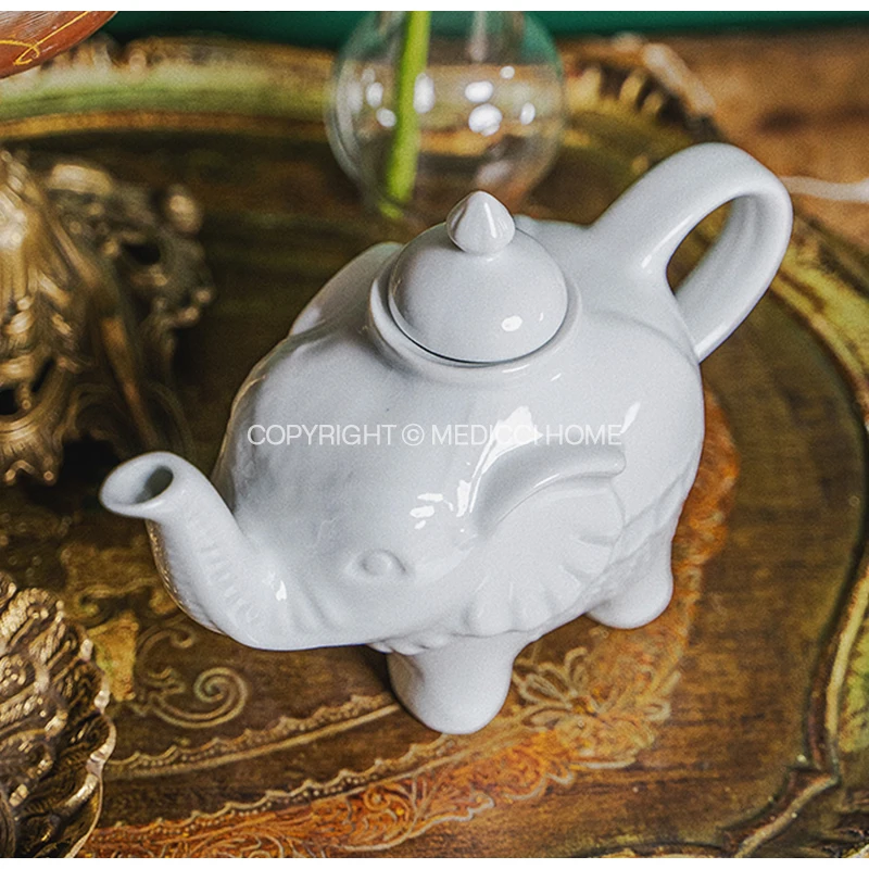 Elephant Ceramic Teapots