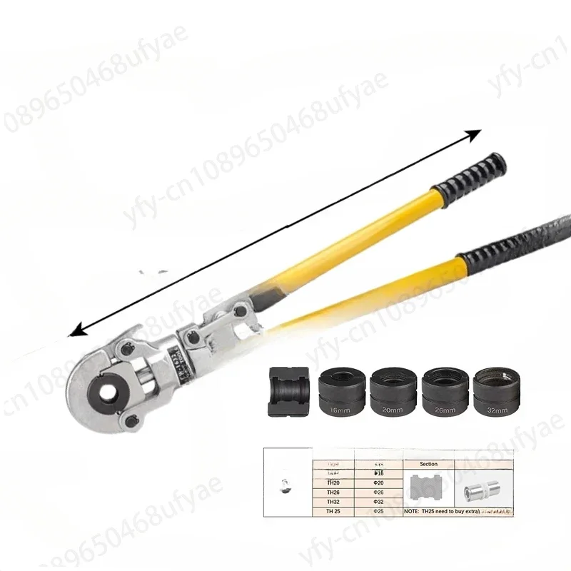 10T-Handheld-Press-Pex-Tool-Copper-Pipe-Plumbing-Pliers-Crimping-Tool ...