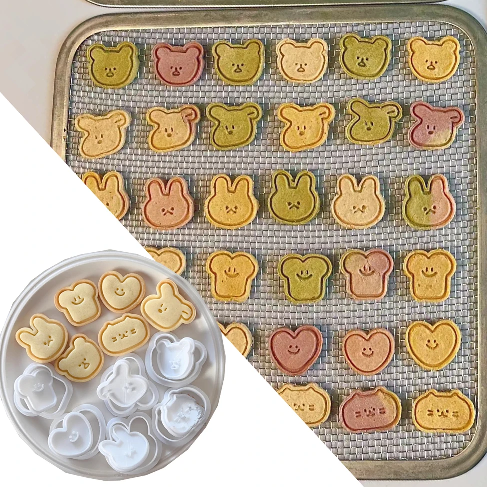 6Pcs-Set-Mini-Animal-Pattern-Dog-Cat-Rabbit-Pet-Cookie-Cutter-Cartoon ...