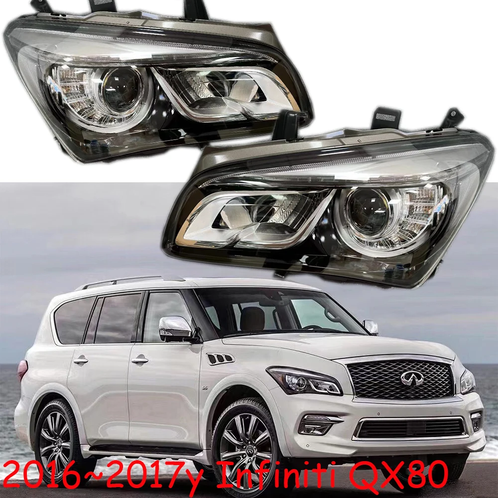 1pcs-car-bumper-headlamp-For-Infiniti-QX80-headlight-2016-2017y-head ...