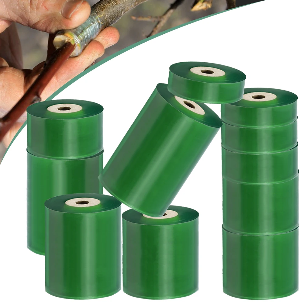 PE-2-10CM-Width-Green-Grafting-Tape-Moisture-Barrier-Stretchable-Clear ...