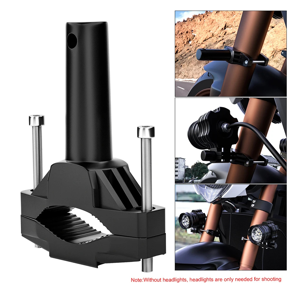Motorcycle-Bracket-Bumper-Mount-Clamp-Motorcycle-Headlight-Mount ...