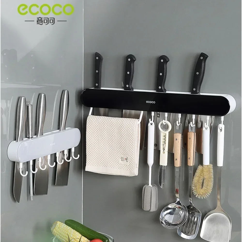 Ecoco-Knife-holder-wall-mounted-kitchen-supplies-knife-chopstick-cage ...