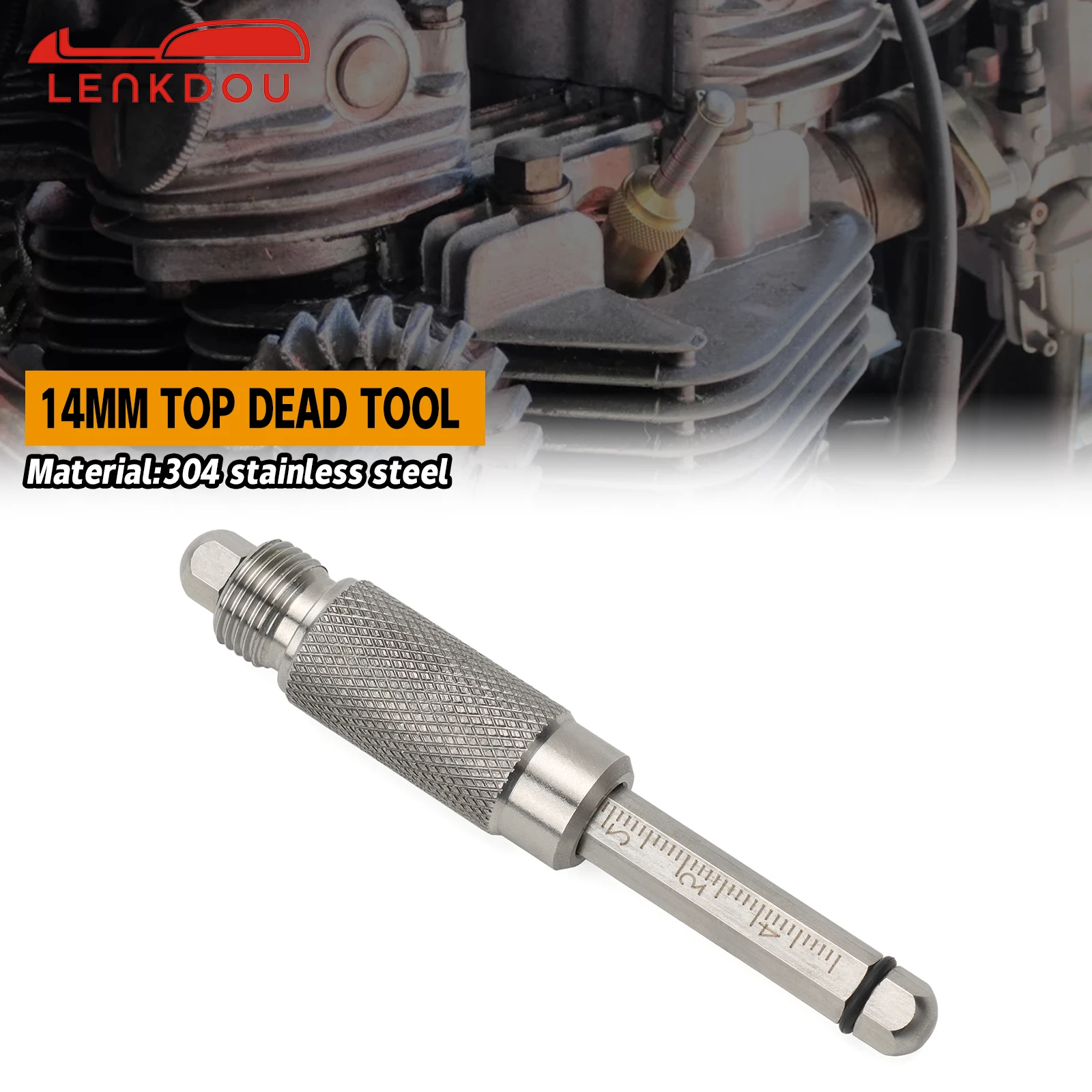 304 stainless steel Top Dead Center TDC Tool 14 MM Timing Gauge Fit for ...