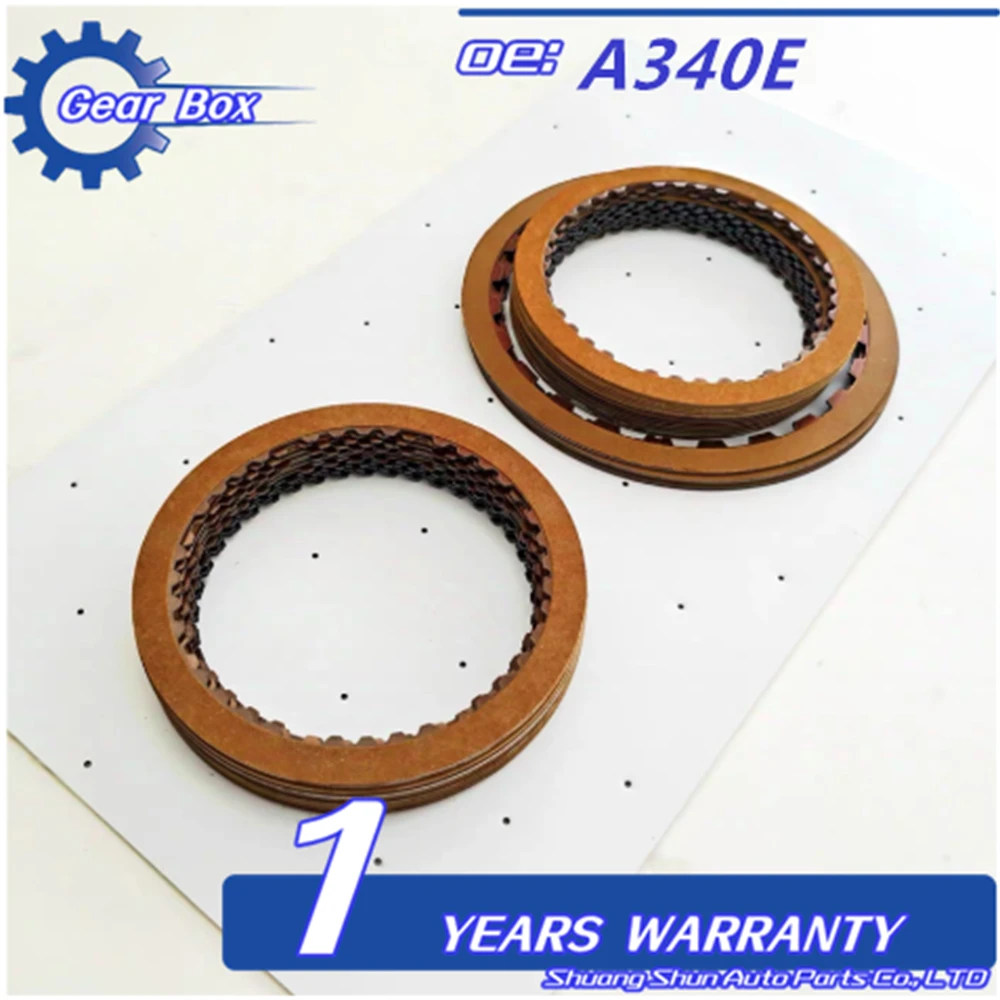 A340E 30-40LE A341E A340F Transmission Clutch Friction Plate Repair Kit ...