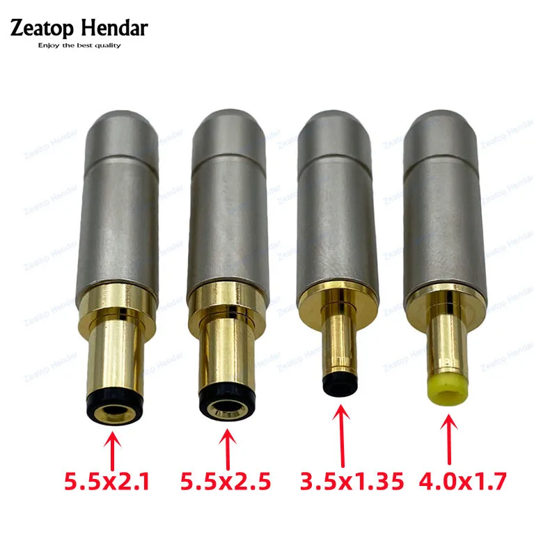 Dc Connector 5.5 X 2.5 5.5 X 2.1 | Dc Power 5.5 X 2.1mm Gold - 1pcs ...