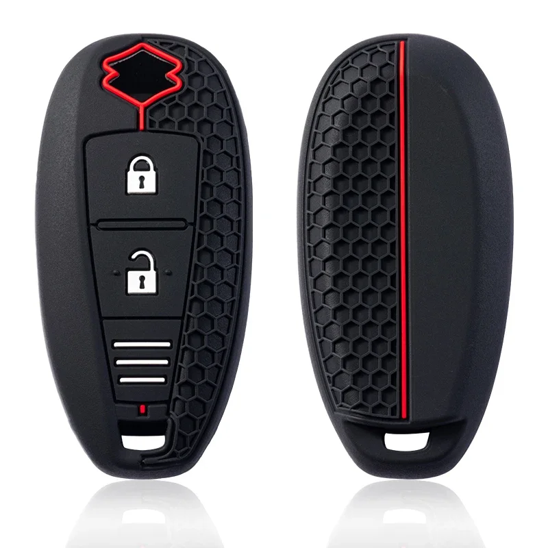 Silicone Car Key Case Cover For Suzuki Vitara Swift Ignis Kizashi SX4 ...