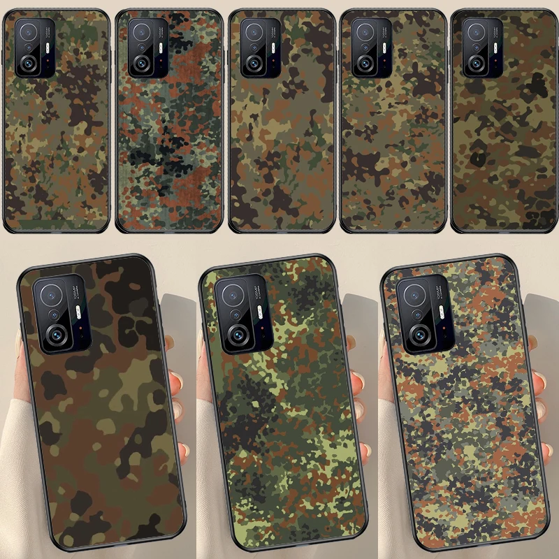 Flecktarn Camouflage Camo For POCO X5 X3 F5 Pro X4 F4 GT M5s C40 F3 ...
