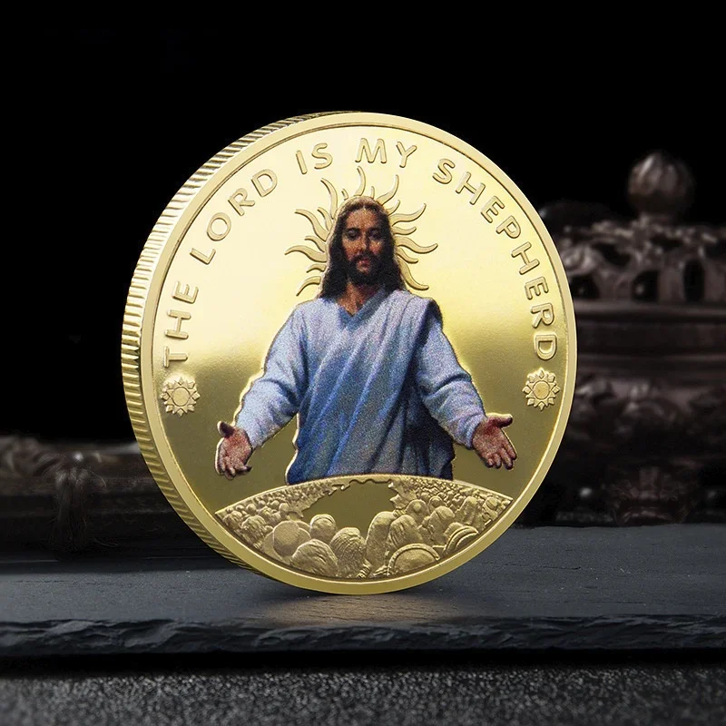 Jesus-Colour-Printed-Metal-Gold-Plated-Coin-Stations-of-The-Cross ...