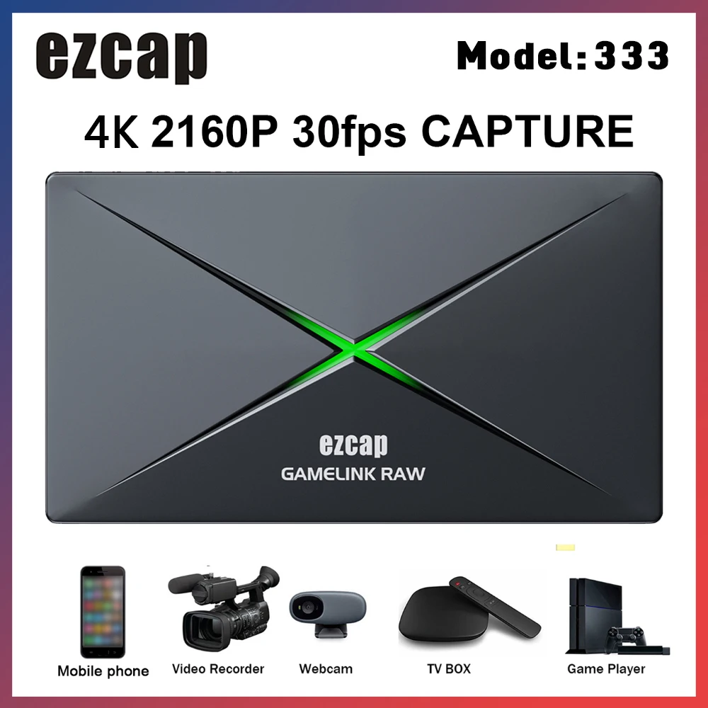 Ezcap333-Video-Capture-Card-Up-to-1080p-30fps-for-Game-Live-Streaming ...