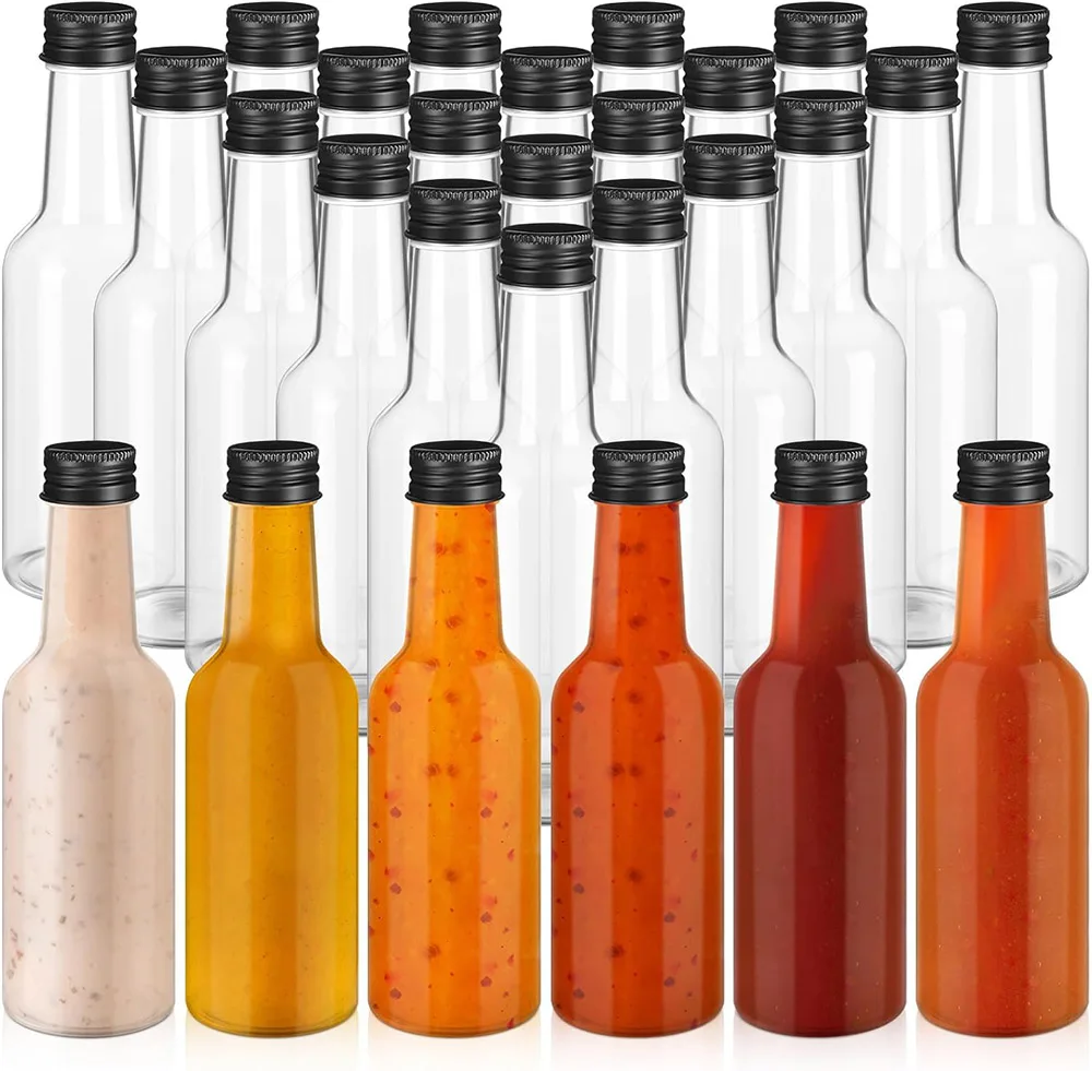 8-5oz-250ml-Liquor-Bottles-Airtight-Plastic-Spirit-Bottles-Empty ...