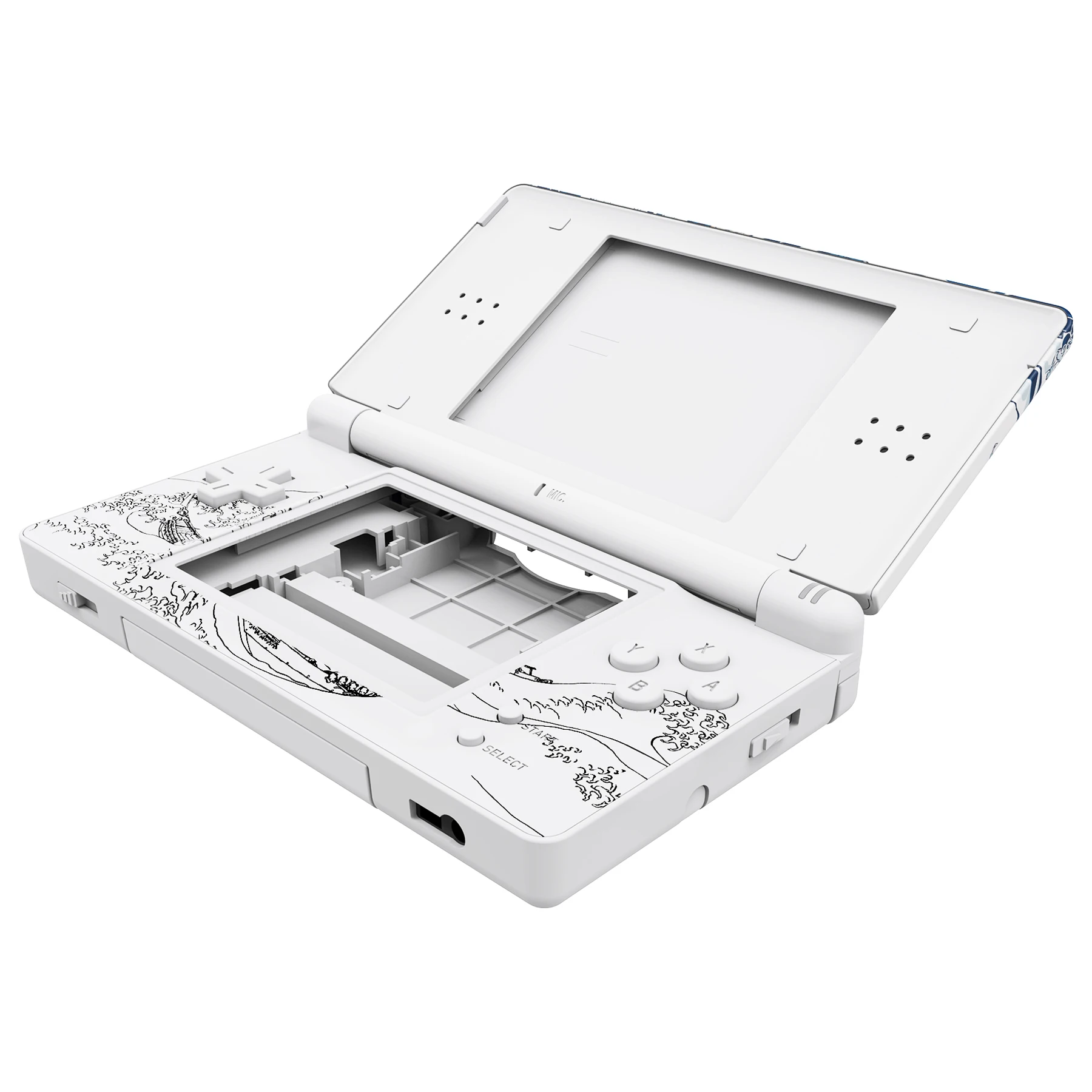 eXtremeRate-Replacement-Full-Housing-Shell-for-Nintendo-DS-Lite-Case ...