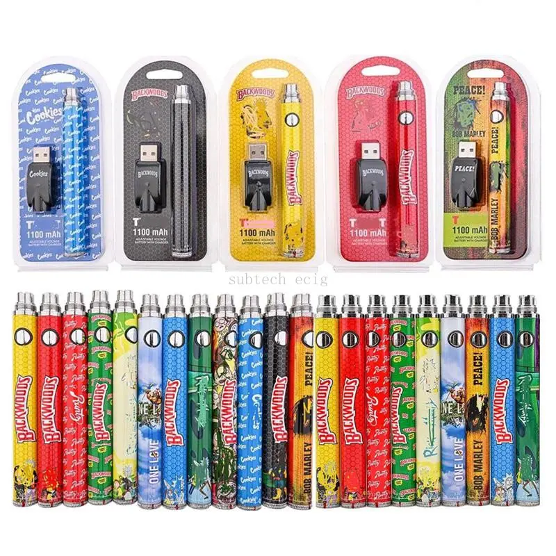 Bolígrafo vaporizador de voltaje ajustable con cargador USB, 10 piezas ...