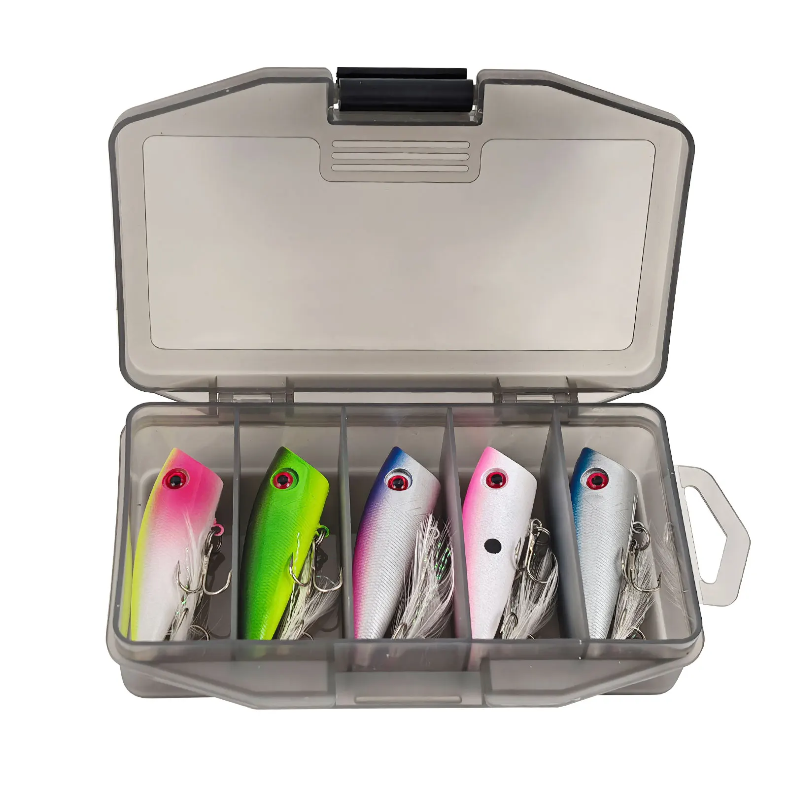 FREE FISHER Fishing Popper Lures,6.5cm 6g Hard Fishing Bait with ...