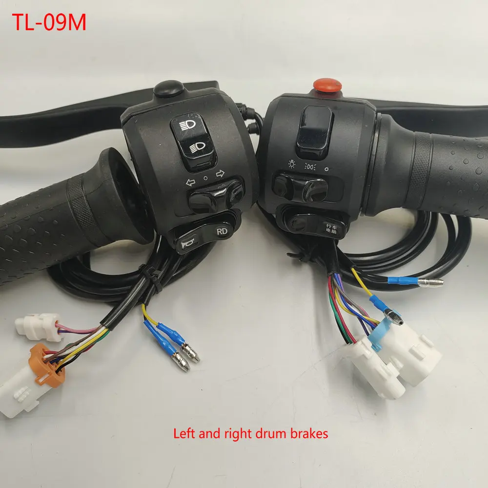 Electric-Bicycle-Left-And-Right-Speed-Control-Handle-Switch-Assembly ...