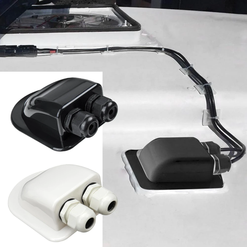 Camper-Accessories-Caravan-Solar-Car-Junction-Box-Roof-Wire-Entry-Solar ...
