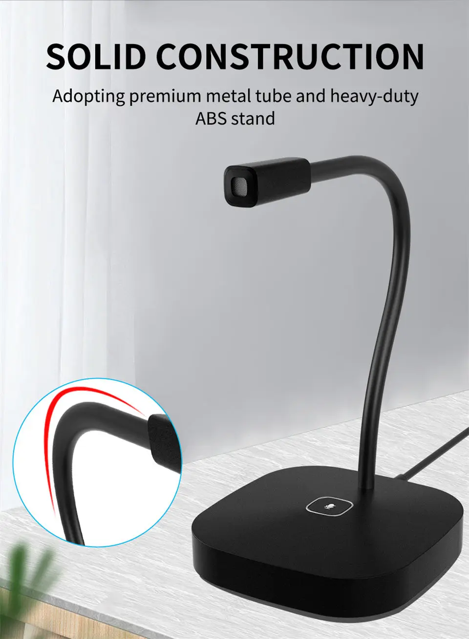 Yanmai G22 Desktop Gooseneck Microphone - OTC.LK