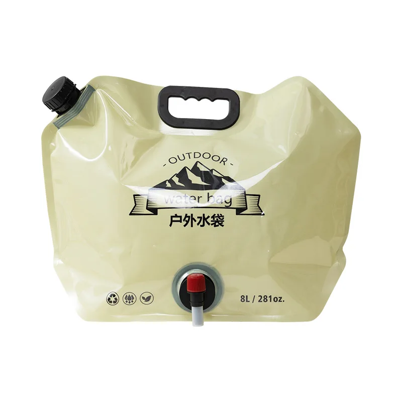 8L-Outdoor-Portable-Water-Bag-Folding-Bucket-Water-Container-Jug-Bottle ...