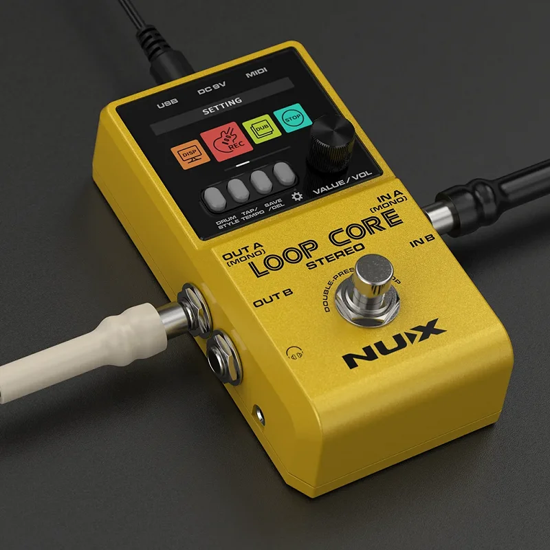 NUX-New-Loop-Core-Stereo-Loops-50-Different-Drum-Modes-Stereo-In-Out ...