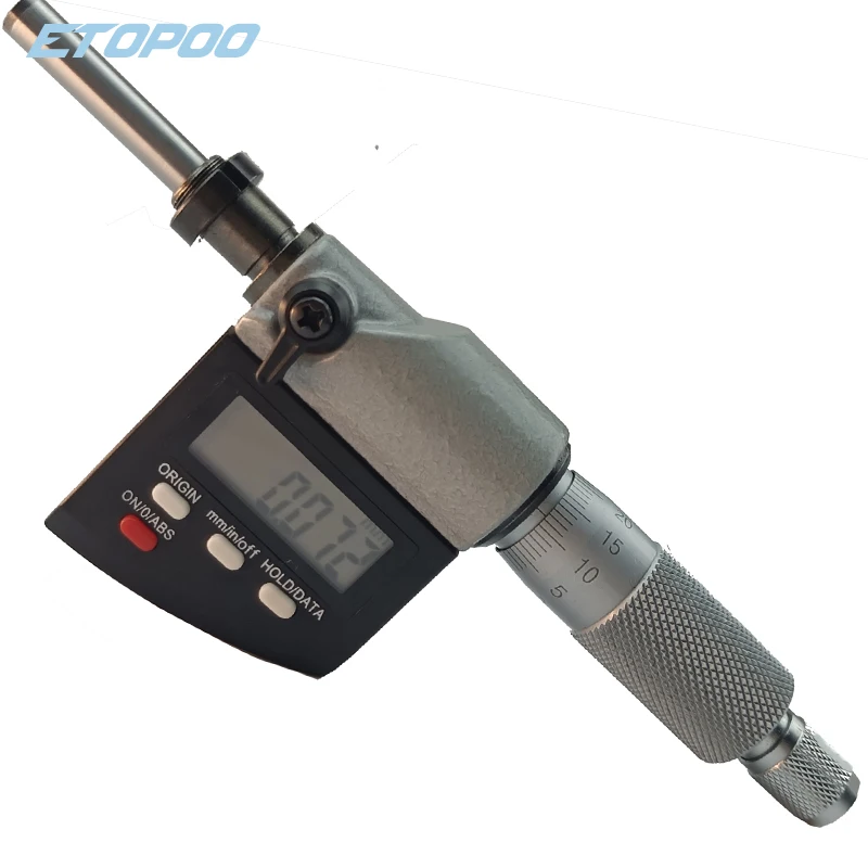 Digital Calipers Digital Micrometer Head, Electric Meter Tool 25mm ...