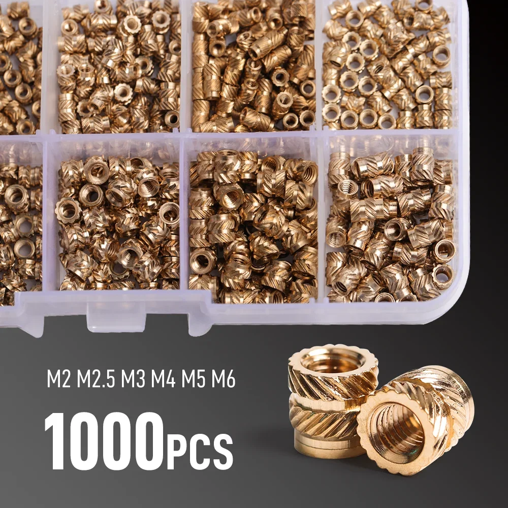 Female-Brass-Insert-Nuts-Assortment-Kit-M2-M2-5-M3-M4-M5-M6-Threaded ...