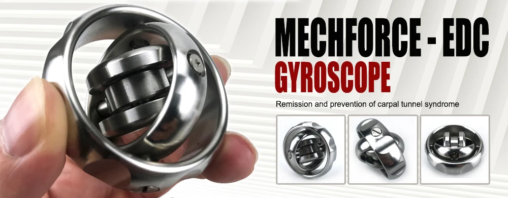 Upgrade Mechforce Metal Gyroscope Balance Fidget Spinner - Gifts for idea