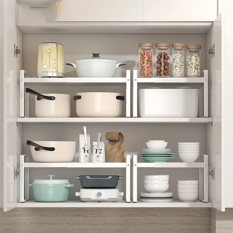 Kitchen-Layered-Storage-Rack-Cabinet-Inner-Partition-Kitchen-Cabinet ...