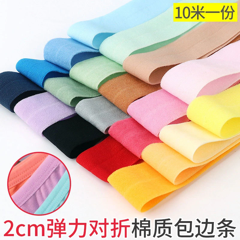2cm Cotton stretch hemming strips, fabric accessories, clothes piping ...