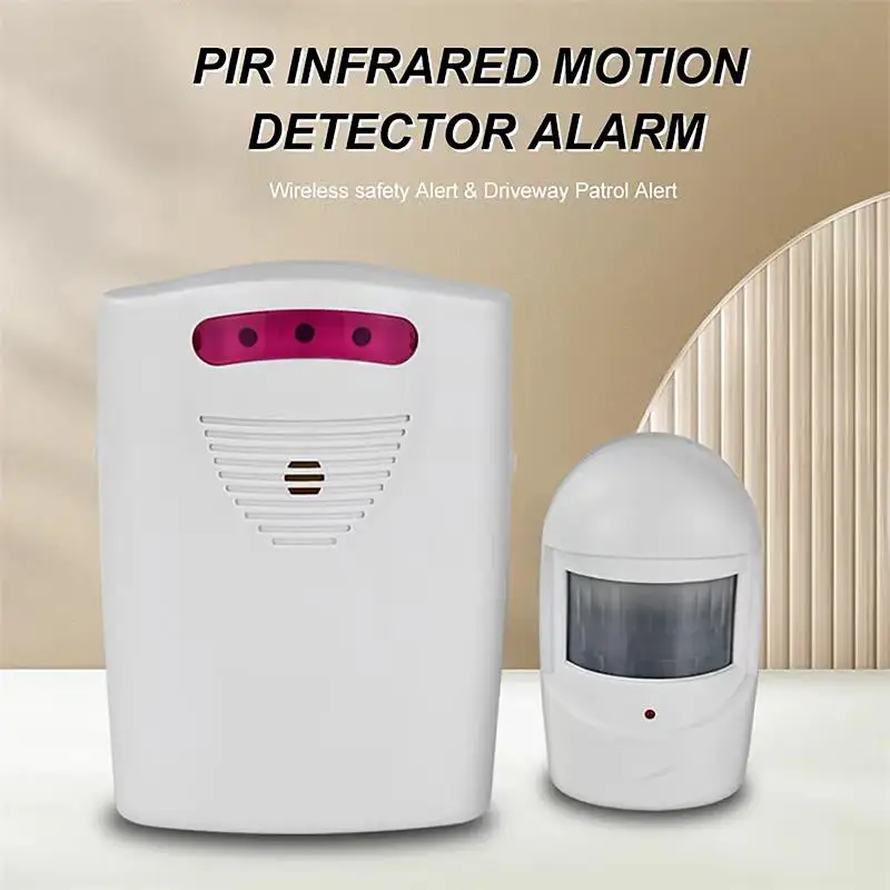 Home Wireless Security Alarm System Infrared Motion Controller Alarm ...