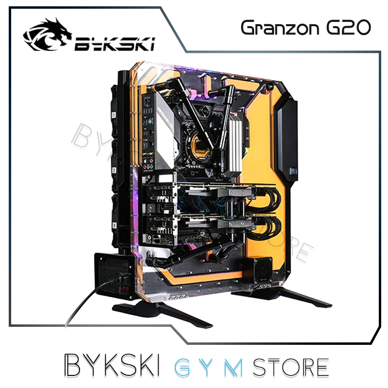 Granzon G20 Quadro Aberto Distro Placa Caso Suporta E-atx Placa-mãe ...