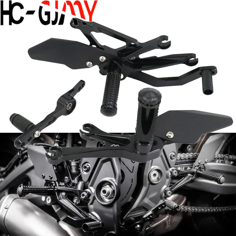 Motorcycle-R7-CNC-aluminum-Footrest-Adjustable-Rear-Sets-Foot-Pegs ...