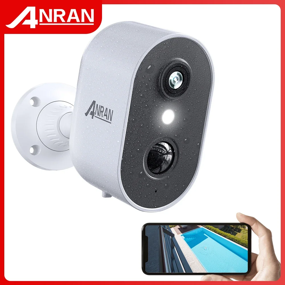 ANRAN-2K-3MP-Battery-Camera-PIR-Detection-2-4Ghz-WiFi-Color-Night ...