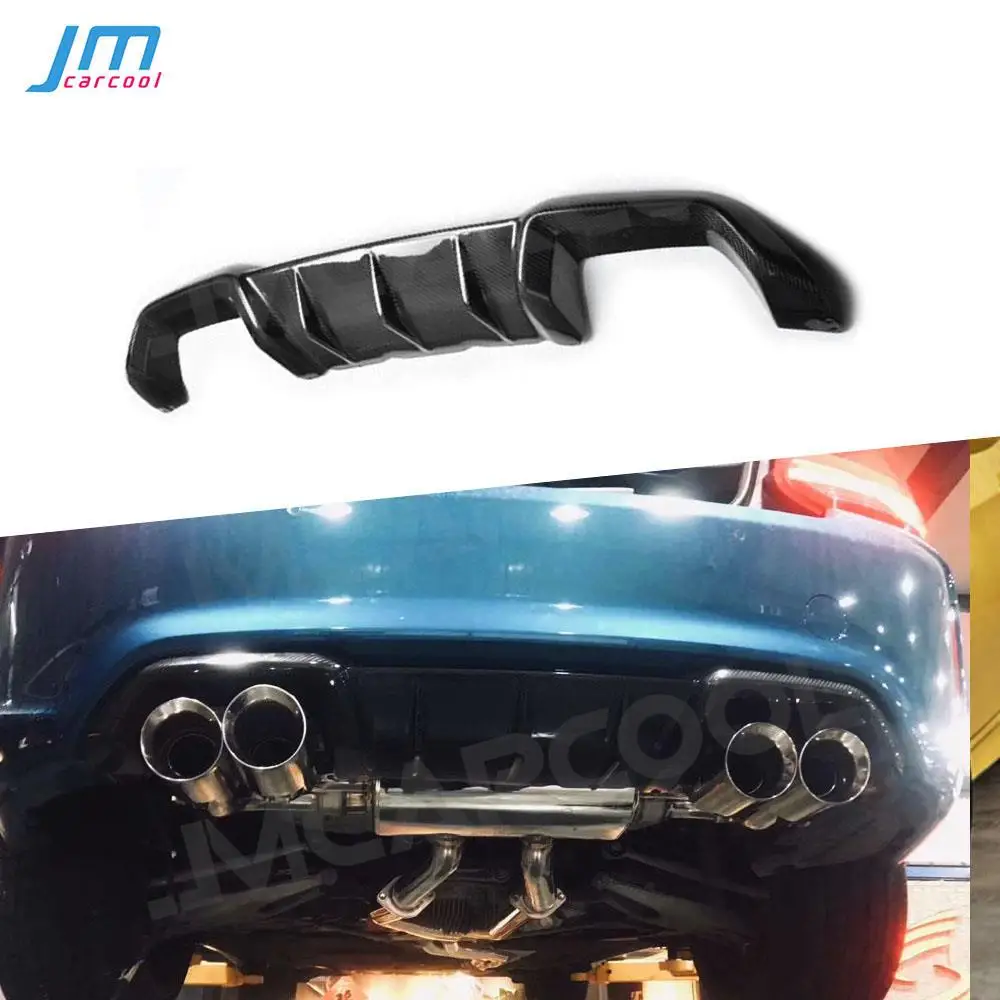 Carbon Fiber Rear Diffuser Lip Spoiler For Bmw 2 Serie F87 M2 Coupe 2 ...