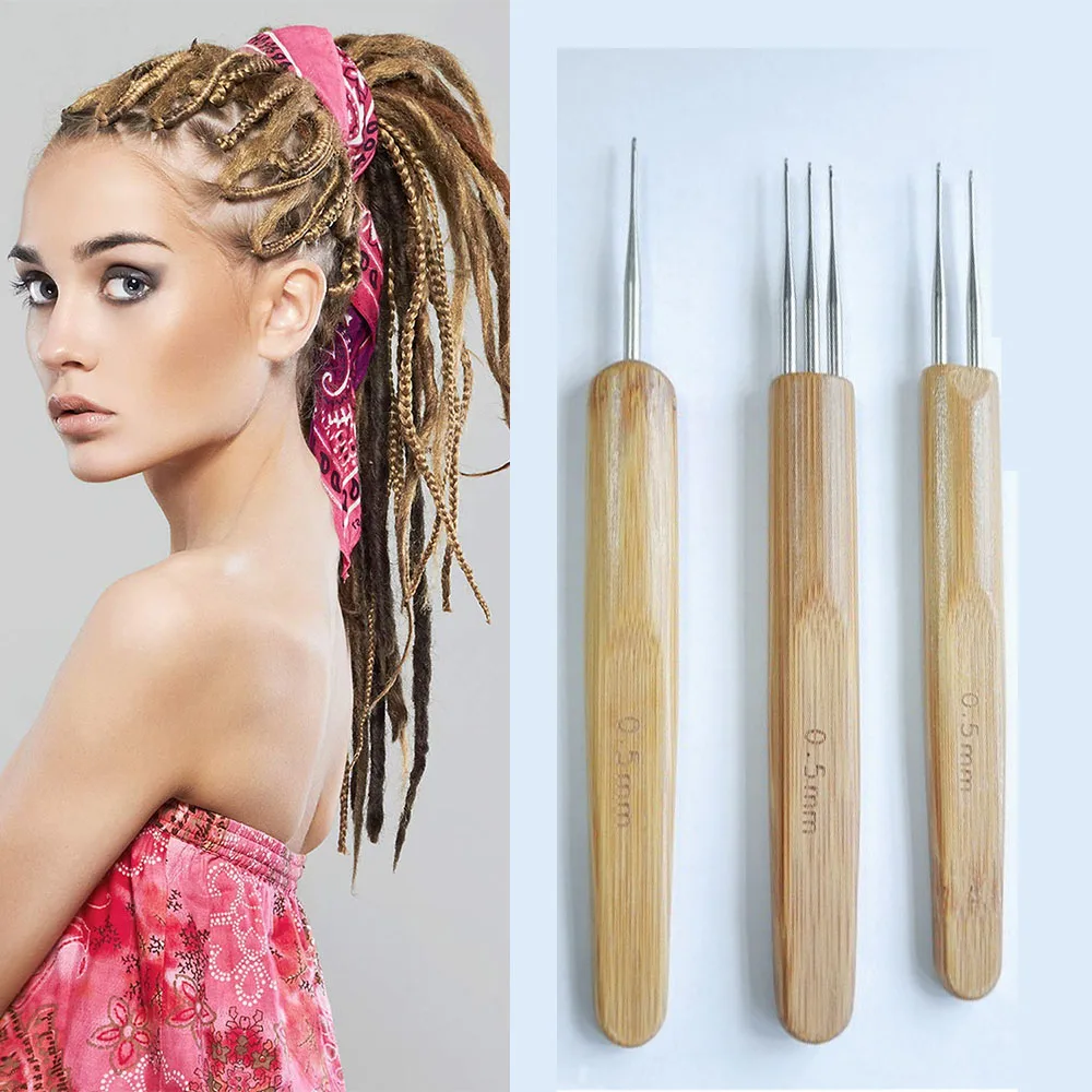 Dreadlock-Needle-for-Braid-Dreadlock-Needle-Natural-Bamboo-Dread-Lock ...