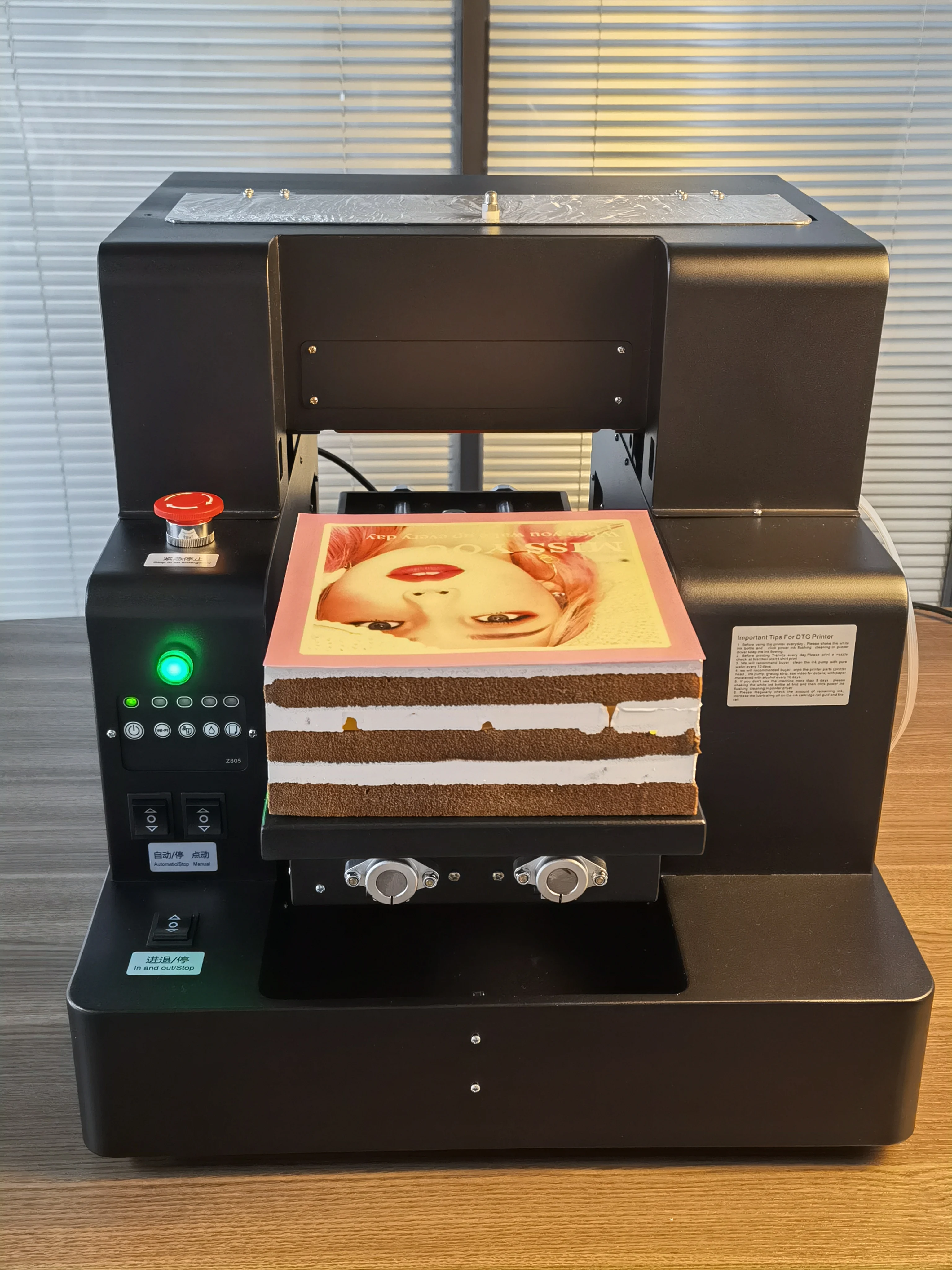 A4-Automatic-Food-Printer-Edible-Ink-Printing-Machine-for-Cake-Macaroon ...