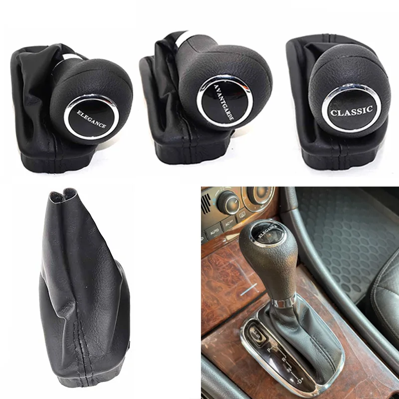 Automatic AT Gear Shift Knob Boot Cover Gaiter Lever Shifter Handle ...