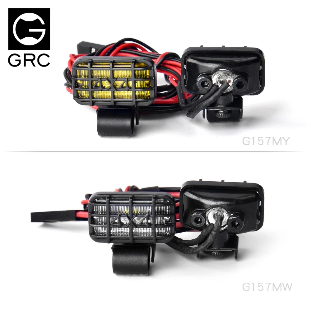 GRC-17mm-Square-Led-Lights-Spotlight-Headlight-Searchlight-for-1-10-RC ...