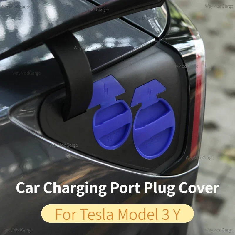 For-Tesla-Model-3-Y-Silicone-Charger-Hole-Protector-European-Standard ...