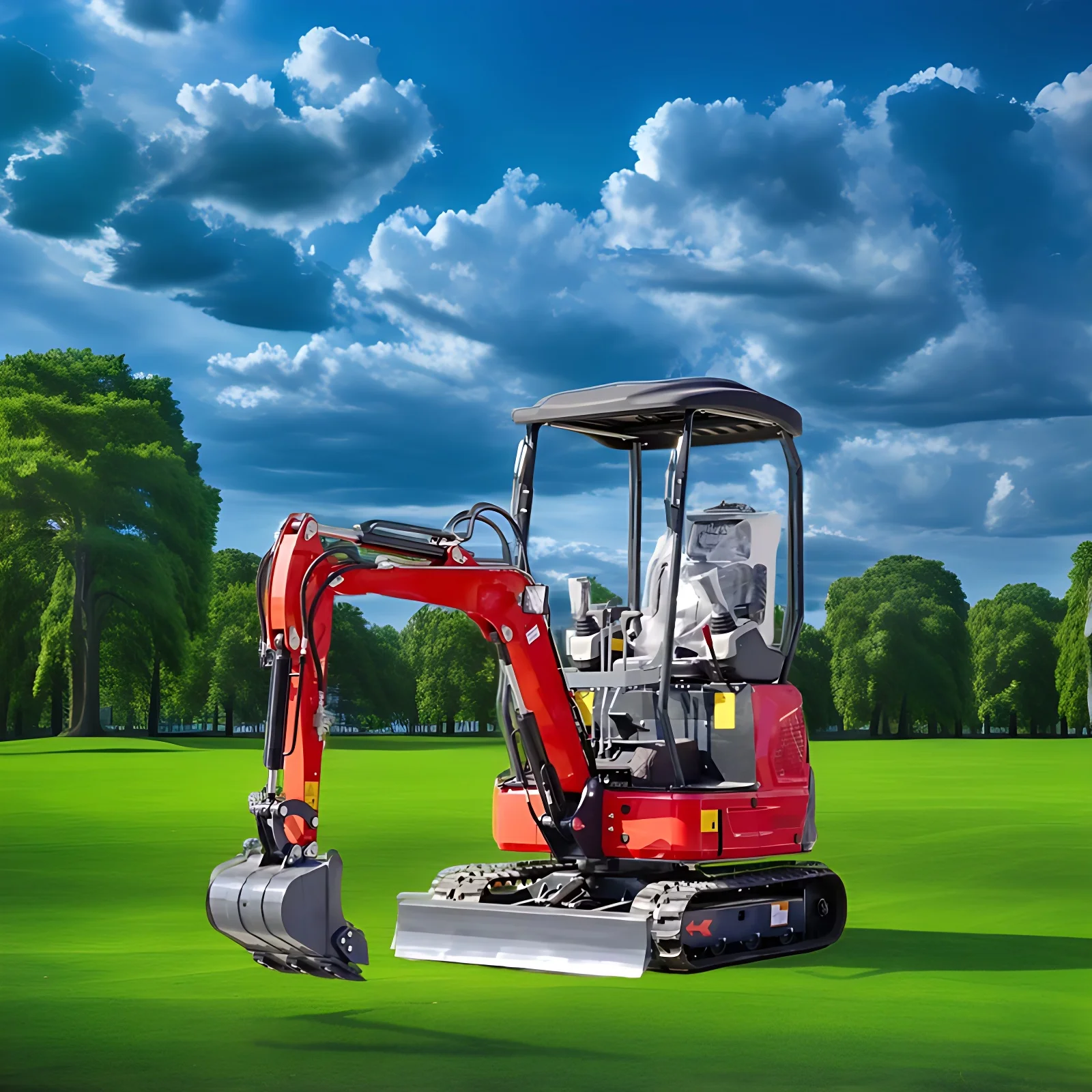 Miniexcavadora-compacta-miniexcavadora-hidr-ulica-microexcavadora-china ...