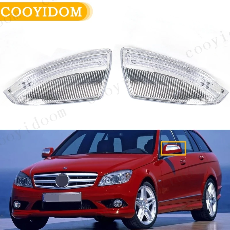 Car-LED-Turn-Signal-Lights-For-Mercedes-Benz-ML-Class-W204-W164-ML300 ...
