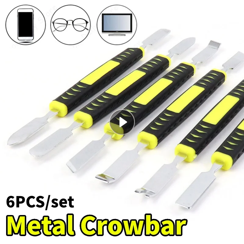 6Pcs-Metal-Crowbare-Steel-Crowbar-Universal-Disassemble-Tool-For-DIY ...