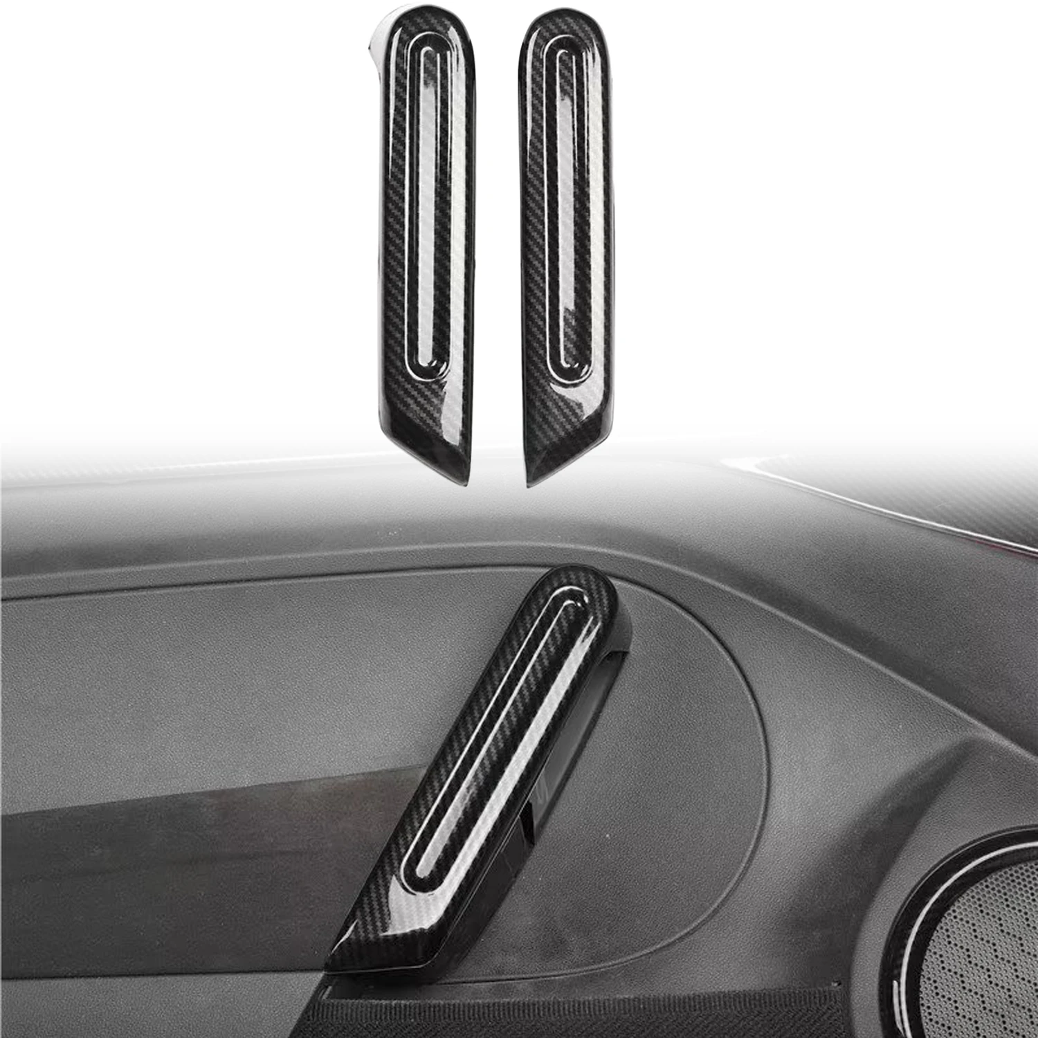 For-Volkswagen-VW-Beetle-2012-2019-Car-Accessories-ABS-Carbon-Fiber ...