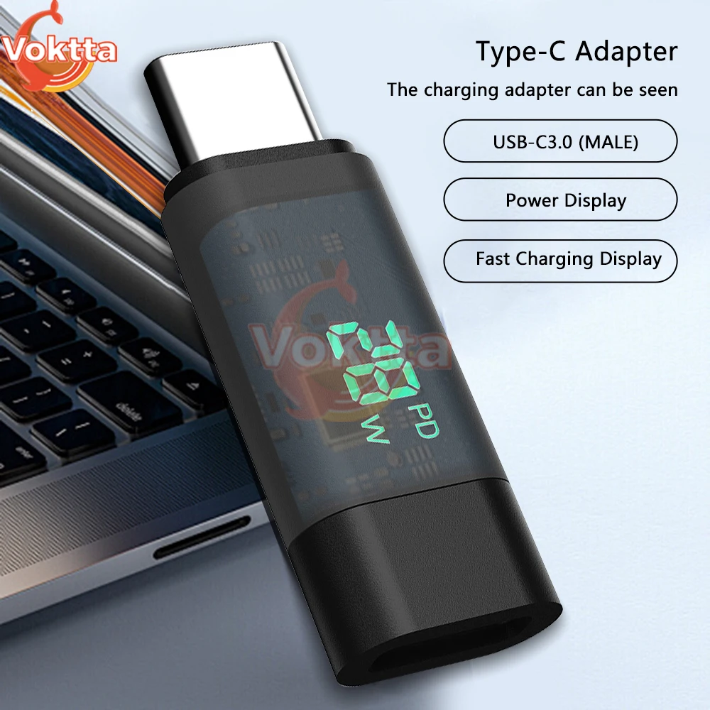 USB Charging Tester Power Meter 100W Power Digital Display Module ...