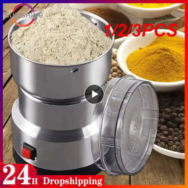 1-2-3PCS-Electric-Food-Grinder-Processor-Mixer-Pepper-Garlic-Seasoning ...