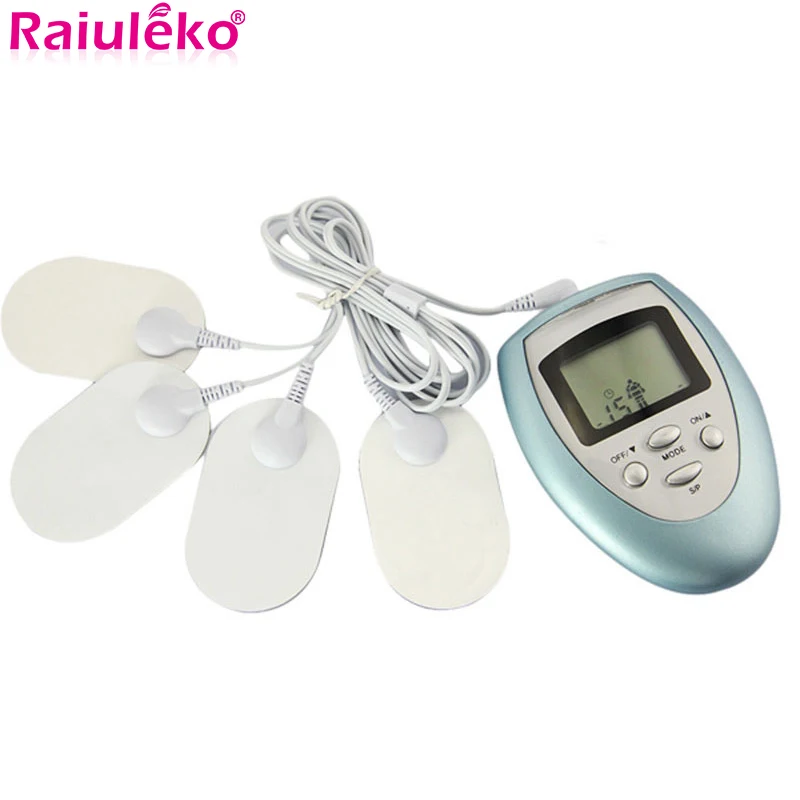 TENS Muscle Stimulator Electronic Pulse Massager Machine Acupuncture ...