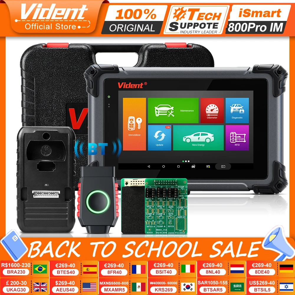 Vident-iSmart800Pro-IM-IMMO-Key-Programmer-Car-Diagnostic-Tools-OBD2-40 ...