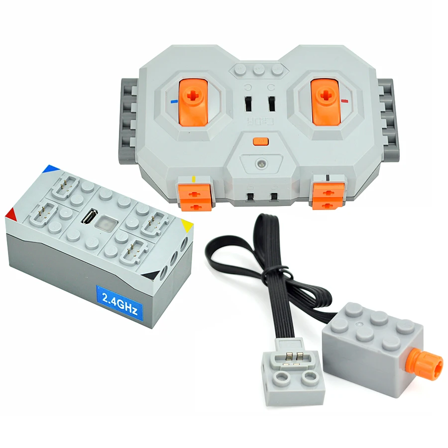 Micro Motor Building Blocks Engine Car Bricks Power Group Module Mini Motor PF Technical Toy For ...