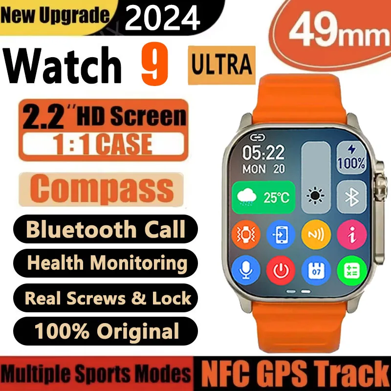 IWO-Ultra-9-Gen-2-Smartwatch-Masculino-49mm-2-2-HD-Screen-GPS-NFC ...