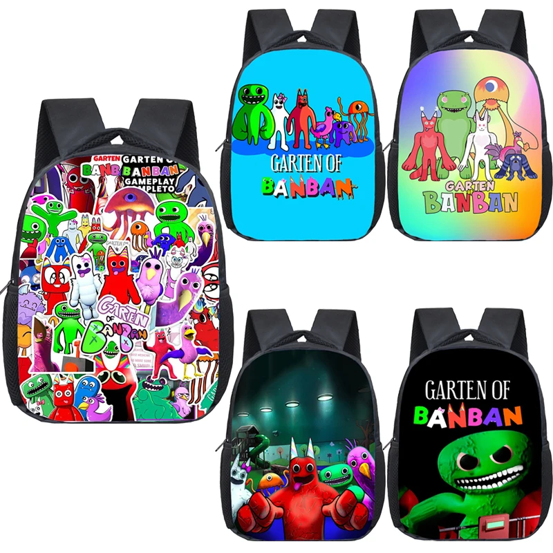 Garten-Of-Banban-Backpack-kids-Kindergarten-Bookbag-Cartoon-Knapsack ...
